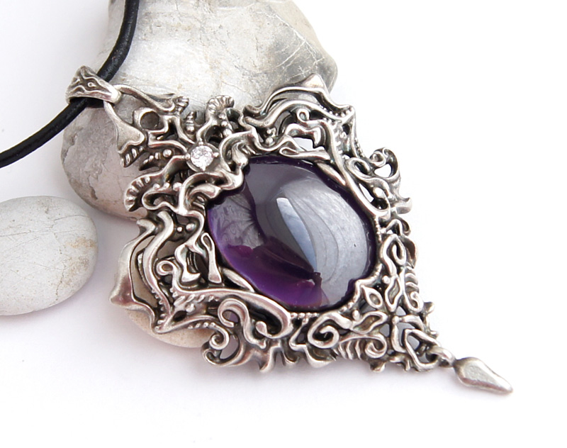 A set of fantasy pendants 3d models