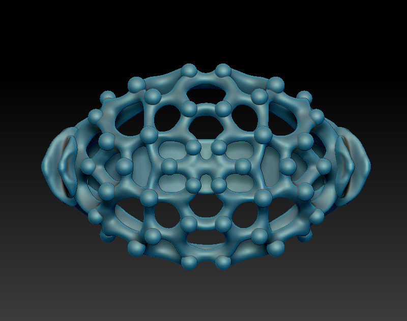 Ring 3D model. Stl and obj files ready to print